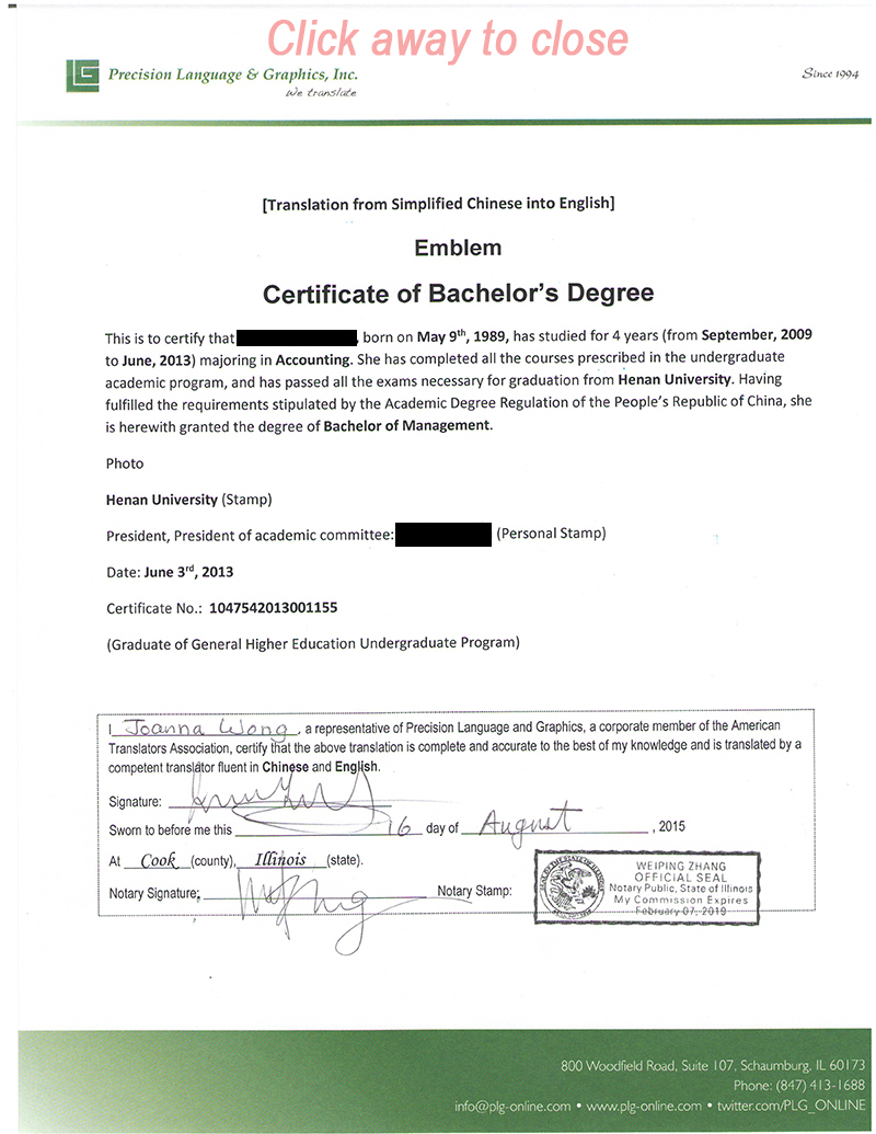 Certified Document Translation Services, Birth Certificates, Marriage ...